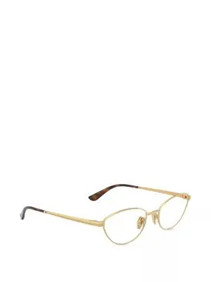 VOGUE Cat-eye Frame Eyeglasses - Gold