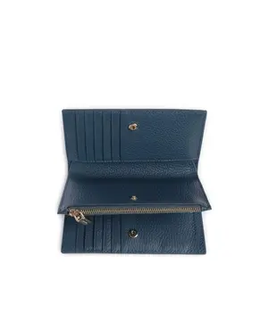 COCCINELLE Logo Lettering Zipped Wallet