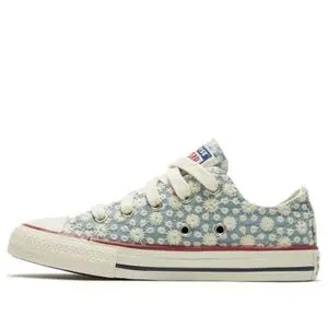 CONVERSE Chuck Taylor All Star Low Top Denim 'blue - /red