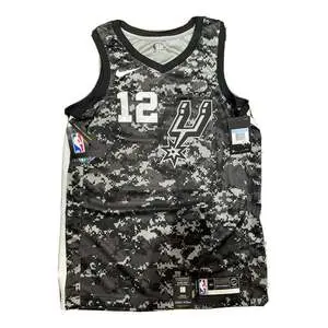 Nike X Nba San Antonio Spurs Jersey Lamarcus Aldridge 12 - Black/multi-color