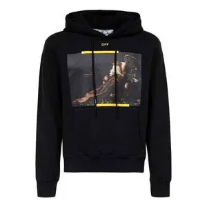Off-White Caravaggio Graphic Hoodie - Black/white