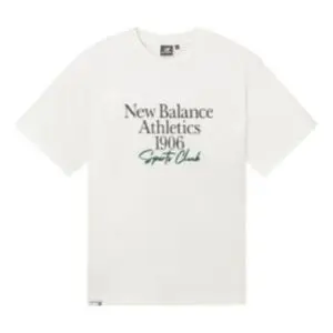 NEW BALANCE Athletics Sport Tee Asia Sizing 'white - White/black/green