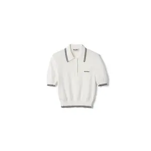 Miu Miu Cotton Jersey Polo Shirt