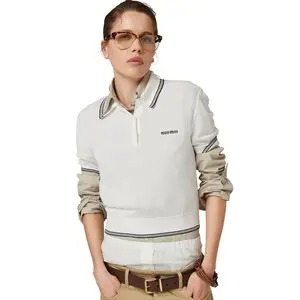 Miu Miu Cotton Jersey Polo Shirt