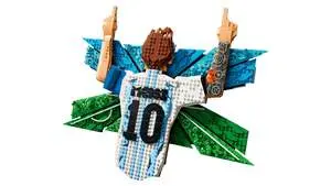 Lego Lionel Messi Celebration Building Set