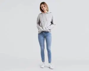 LEVI'S 720 High Rise Super Skinny Jeans - Azurite