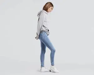LEVI'S 720 High Rise Super Skinny Jeans - Azurite