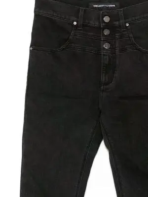 Karl Lagerfeld Button-fly Skinny Jeans