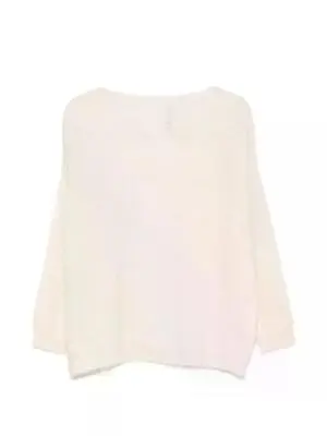 D.exterior Side-slit Sweater