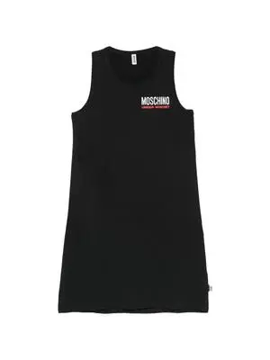 Moschino Print Sleeveless Mini Dress