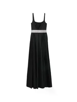 ALESSANDRO LEGORA Crystal-embellished Maxi Dress