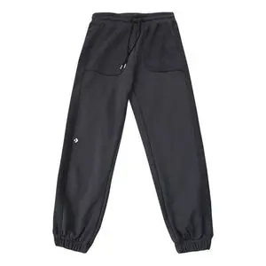 CONVERSE Loose Fleece Sweatpants Asia Sizing - Black