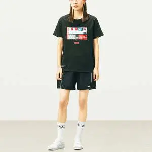 VANS Off The Wall" Graphic Print Short Sleeve Crewneck T-shirt