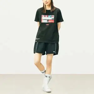 VANS Off The Wall" Graphic Print Short Sleeve Crewneck T-shirt