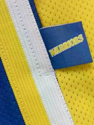 Mitchell & Ness Nba Golden State Warriors Blown Out Fashion Shorts - Blue