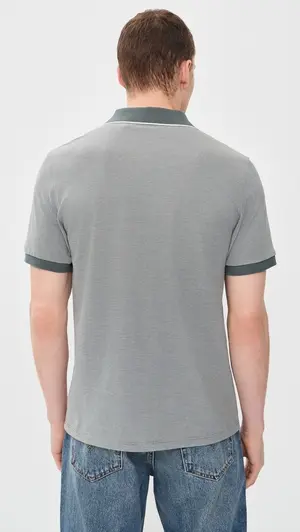 Theory Standard Polo Shirt In Birdseye Pique