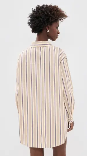 VRG GRL June Butter Striped Shirt