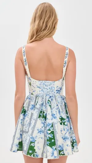 Agua Bendita Spring Ivy Underwire Mini Dress