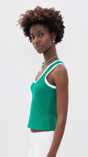 Z Supply Sirena Colorblocked Ribbed Tank