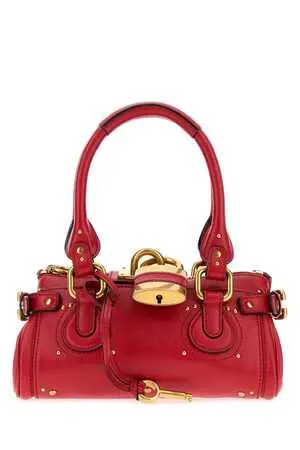 Chloé Small Paddington Handbag - Red
