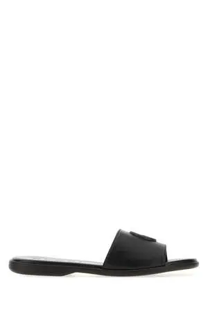 Gucci Nappa Leather Slide Slippers - Multicolor