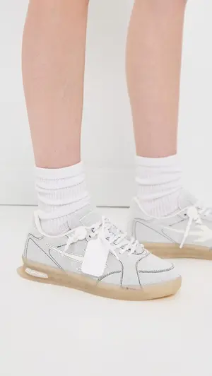 Off-White Denim Lace-up Sneakers
