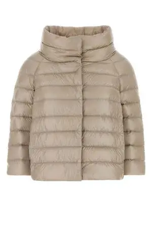Herno Sand Nylon Down Jacket - Brown