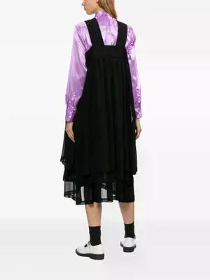 Comme Des Garçons Gathered Midi Dress