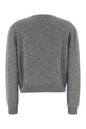 Prada Grey Wool Blend Sweater