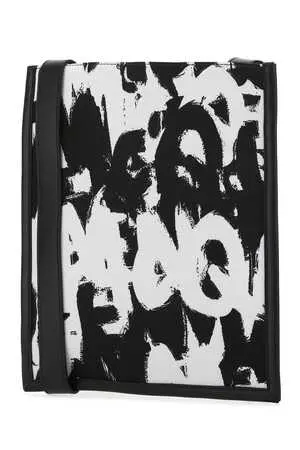 Alexander McQueen Printed Nylon Crossbody Bag