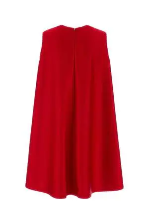 Stella McCartney Satin Mini Dress - Red