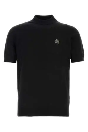 Brunello Cucinelli Knit T-shirt - Black