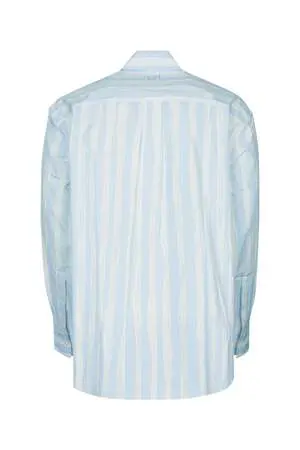 Jacquemus La Chemise Camargue Striped Cotton Shirt