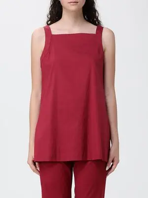 Max Mara Square Neck Tank Top - Red