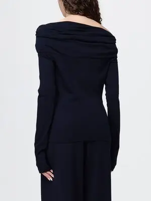 Max Mara Long Sleeve Knit Top - Blue