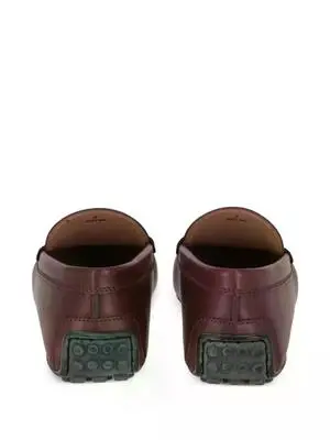 TOD'S T Timeless Leather Loafers