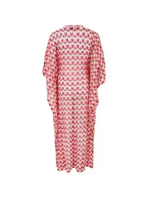 Missoni Zigzag Knit V-neck Dress