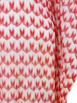 Missoni Zigzag Knit V-neck Dress