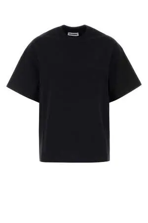 JIL SANDER Cotton T-shirt - Black