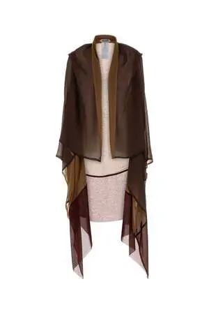 Alberta Ferretti Chiffon Cardigan - Multicolor