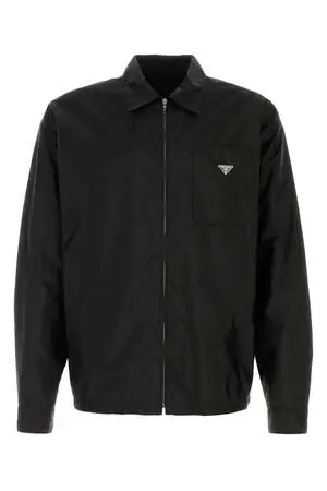 Prada Re-nylon Shirt - Black