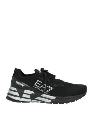 EA7 Polyester Knit Sneakers