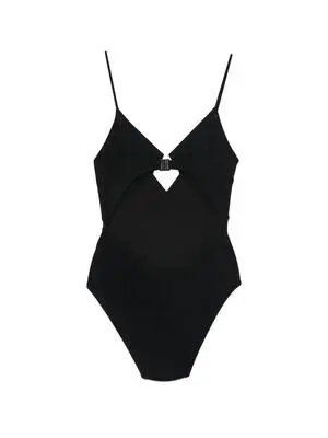 Zimmermann V-neck Cut-out Swimsuit
