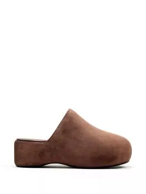 SIMONMILLER Bubble Suede Mules