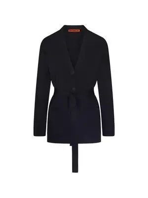 SIMONMILLER Max Belted Cardigan - Black