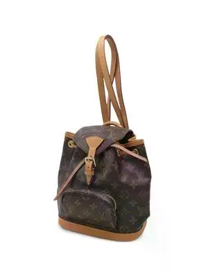 LOUIS VUITTON Montsouris Backpack - Brown