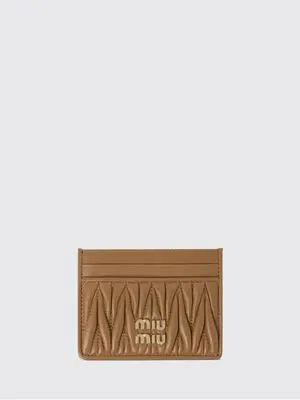 Miu Miu Wallet Camel - Brown