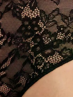 Guess Lace Overlay Bodysuit