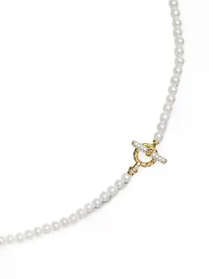 David Yurman Pearl And Diamond Necklace