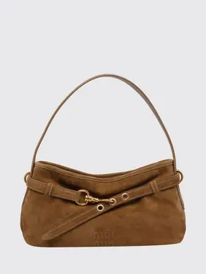 Miu Miu Shoulder Bag Camel - Brown